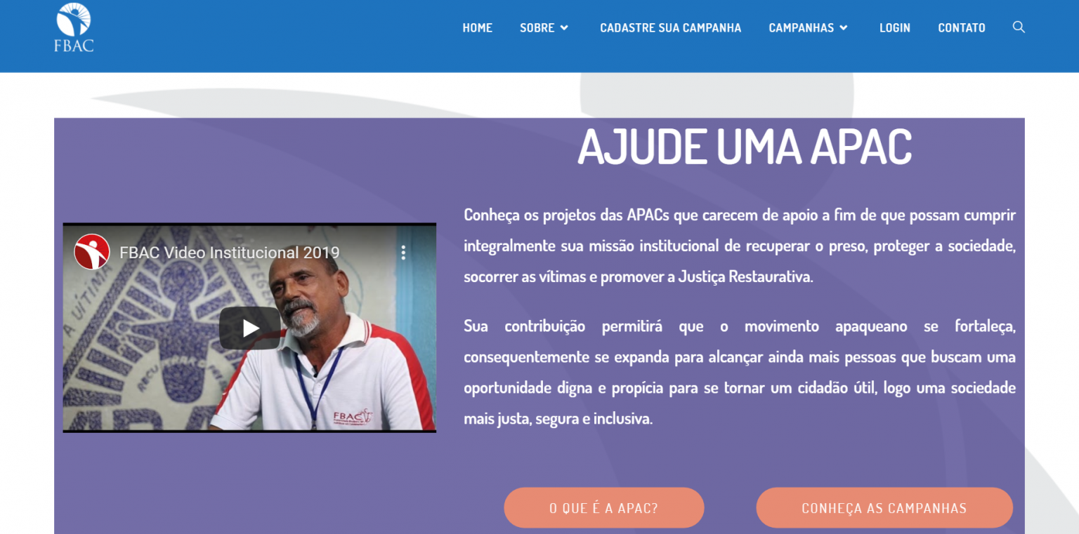 Expansão das APACs ganha força pelo mundo – Portal FBAC